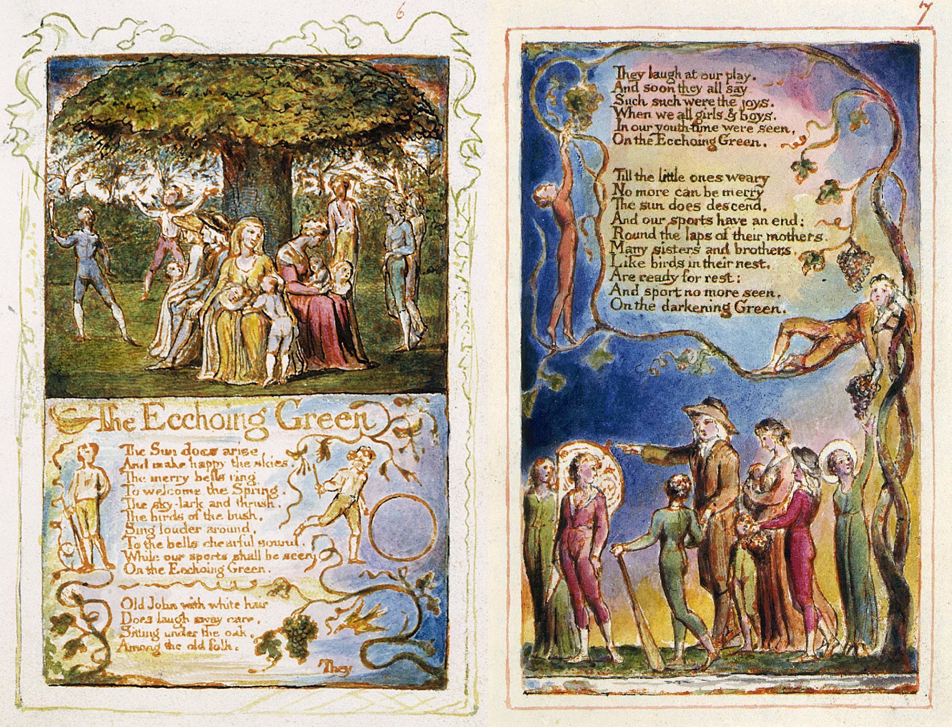 The Echoing Green Audio Poem By William Blake Youtube CAUSE & EFFECT