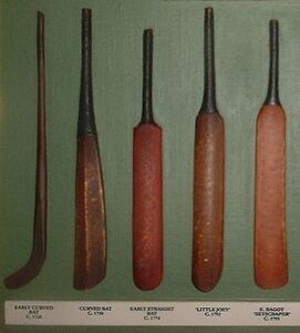 Bats and other equipment – Early Cricket